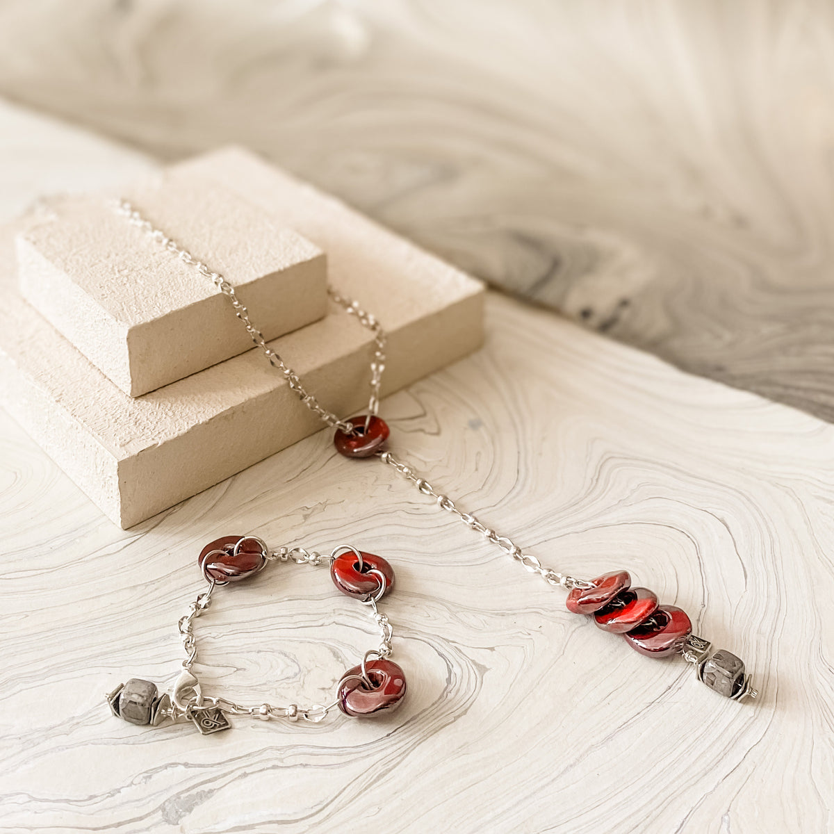 Cardinal Station Bracelet – Diana Kauffman Designs
